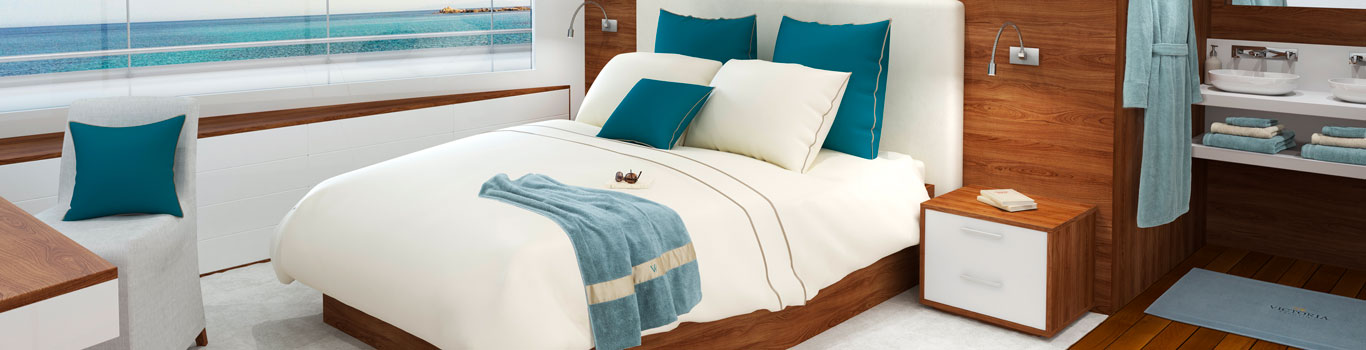 Cabin Linen for boat - Victoria Yachting - Equipment