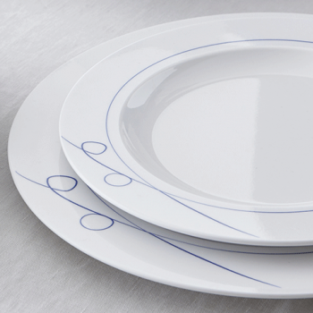 Dinnerware for boats - Simplicity Collection - Victoria Yachting